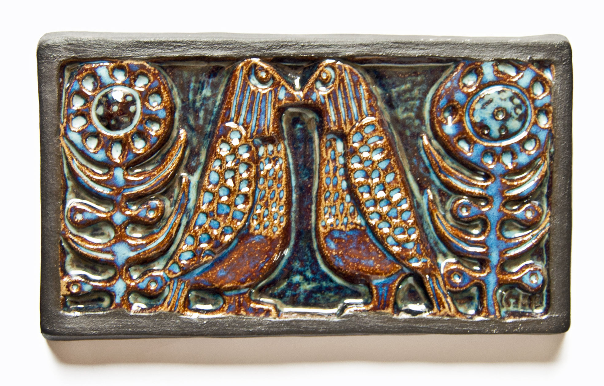 10 Stunning Danish Mid Century Stoneware Wall Plaques | C20Ceramics